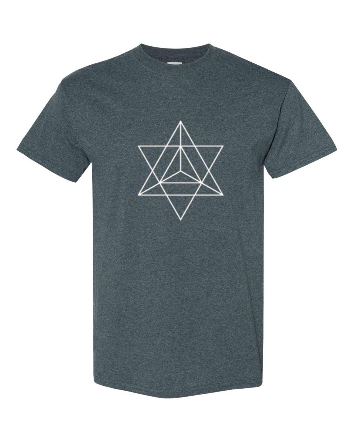 Merkaba Star Symbol Spiritual Energy Light Body Graphic T-Shirt, for ...