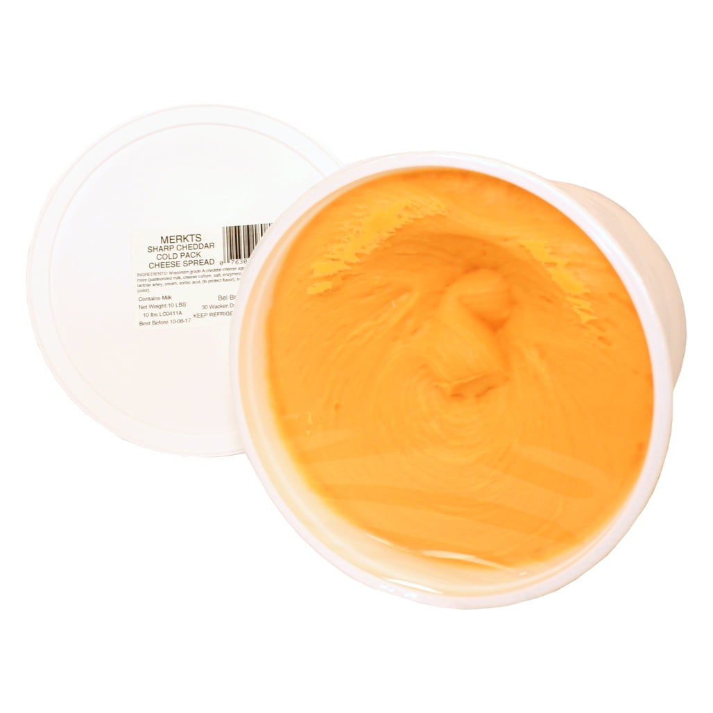 Merkts Sharp Cheddar Cheese Spread, 10 Pound -- 2 per case. - Walmart.com