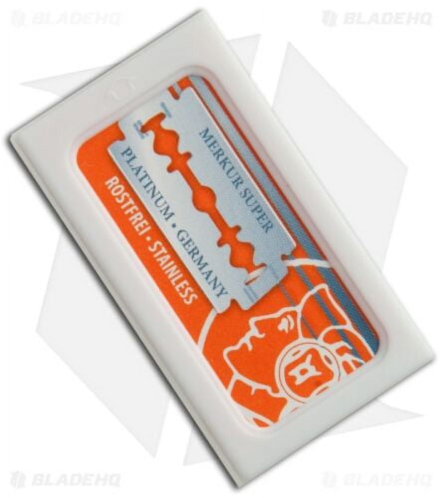 Merkur Platinum Double Edge Razor Blades - 50 Blades - Walmart.com