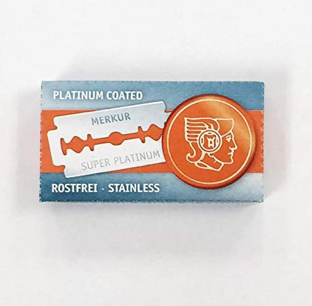 Merkur Razor Double Edge Razor Blades, MK-911, 10 Count (Pack of 1 ...