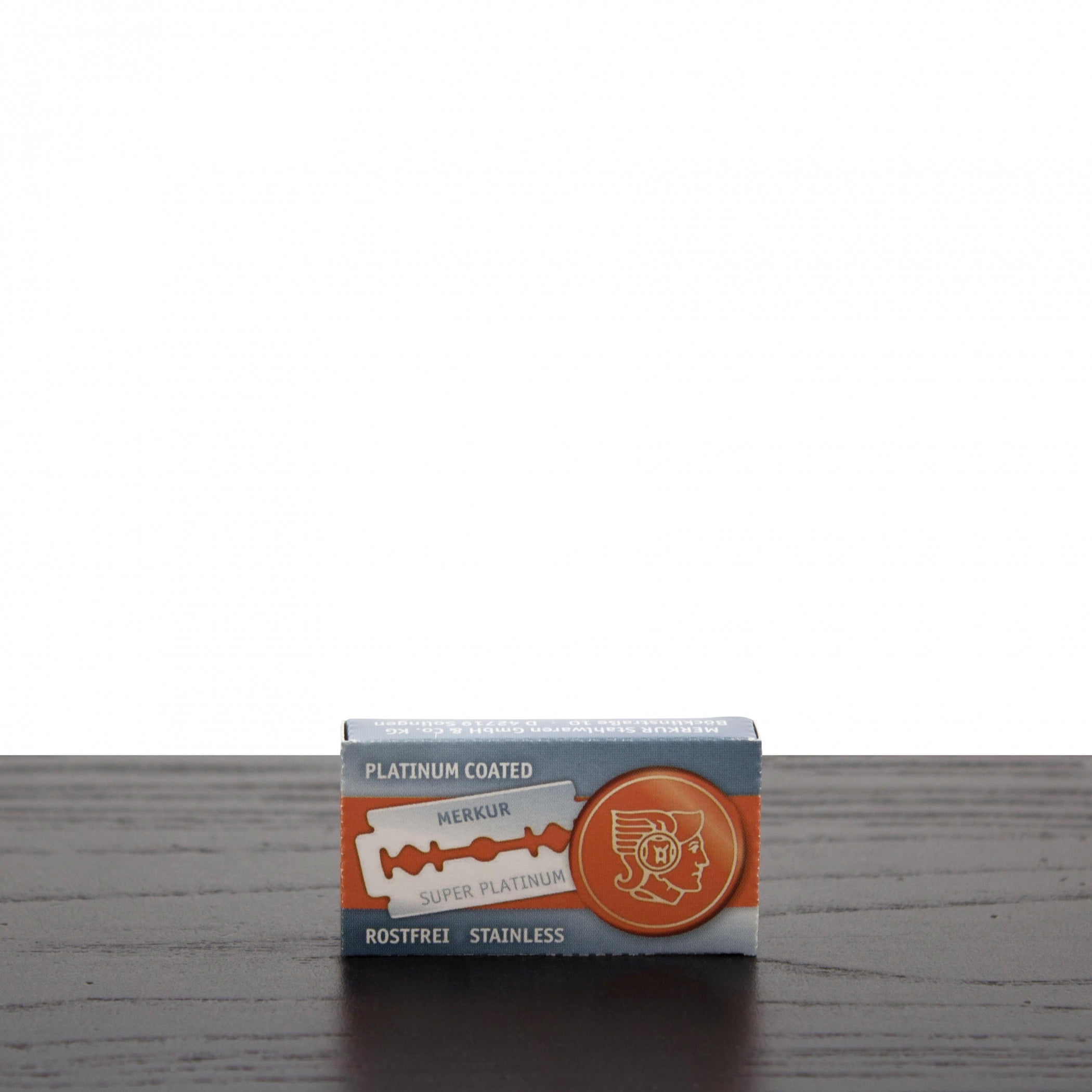 Merkur Super Platinum Coated Double Edge Razor Blades-50 Blade Pack ...