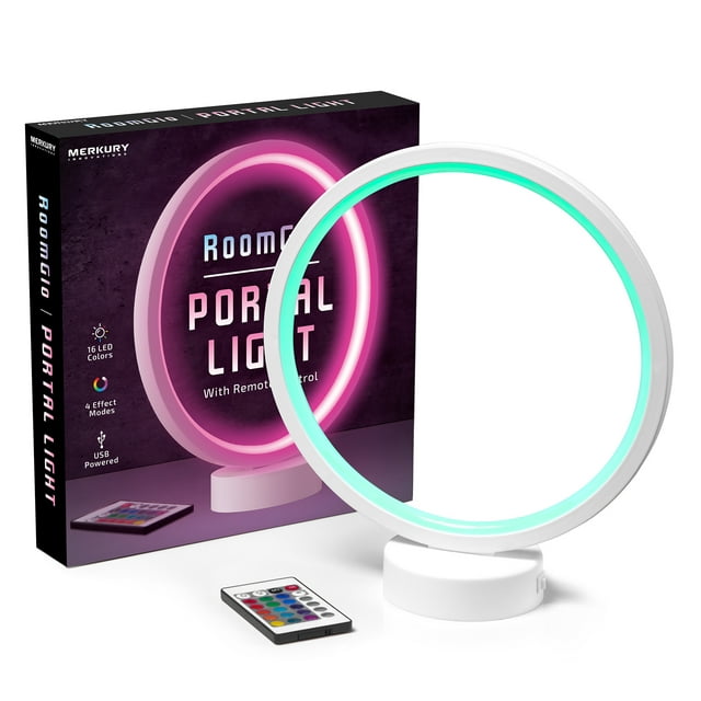 Merkury Innovations 10" RGB Indoor Multi Color and Brightness Portal ...