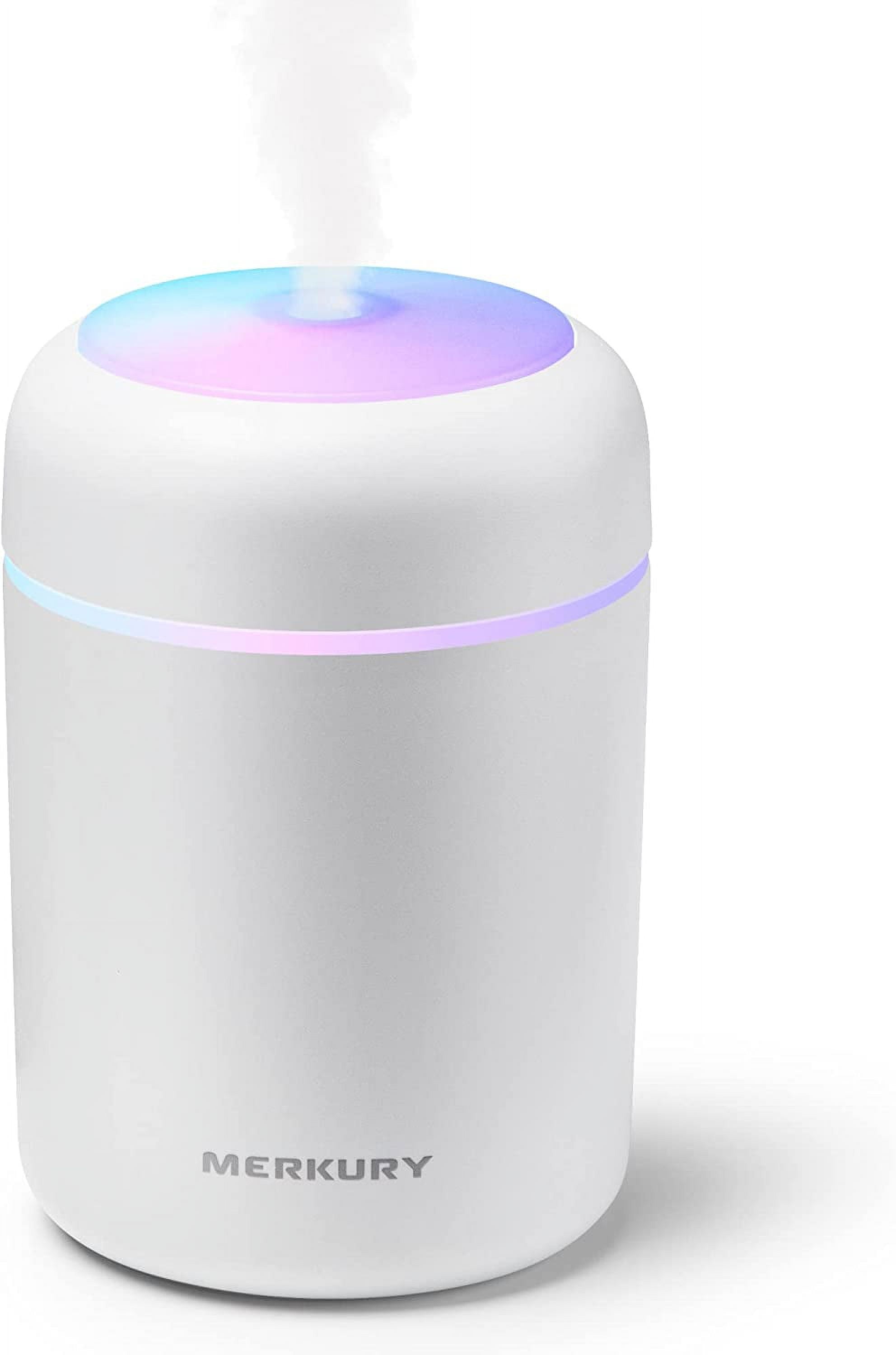 Merkury Innovations Breathe Easy Portable Personal Humidifier, USB ...