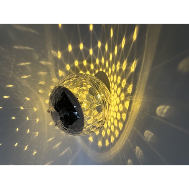 Merkury Innovations H2GLO Solar-Powered Floating LED Prism Pool Light ...