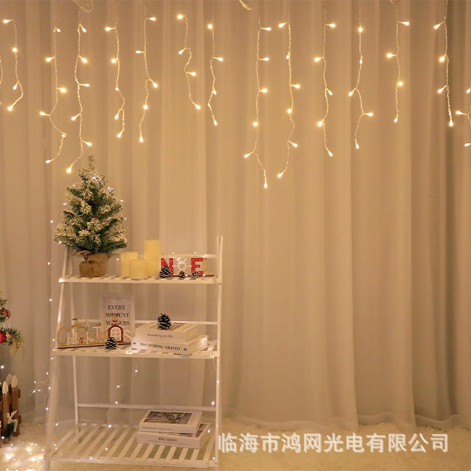 Merkury Outdoor / Indoor Curtain Lights - Walmart.com