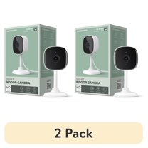 (2 pack) Merkury Smart Indoor Camera 1080p - Wi-Fi Security Cam with ...