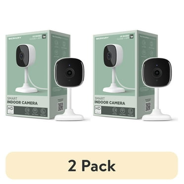 Merkury Innovations 1080P HD Smart Wi-Fi Security Camera (2-Pack ...
