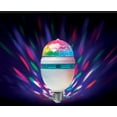 Merkury Innovations Spinning Party LED Bulb, Sound-Reactive Rotating ...