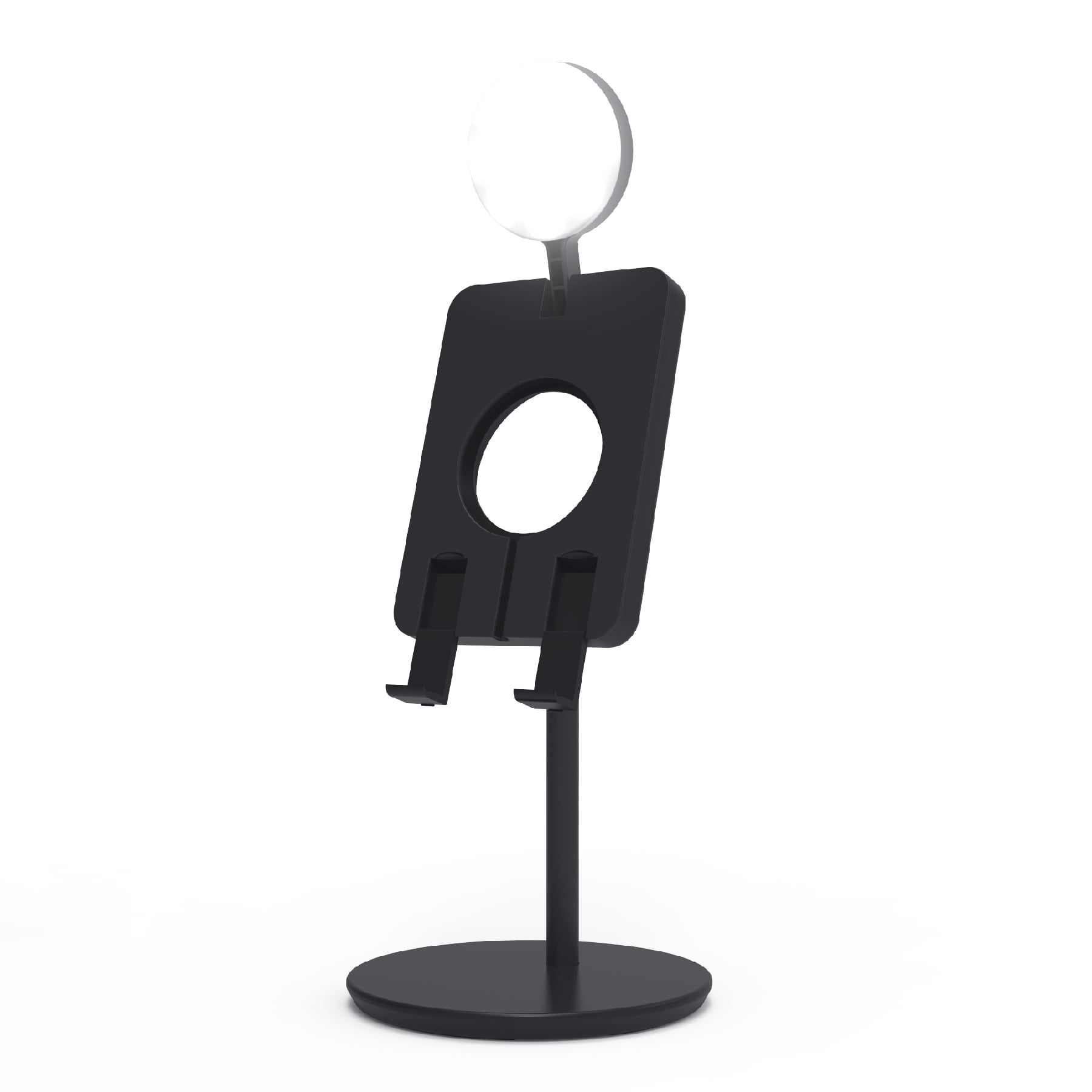 Merkury innovations Adjustable Desktop Phone Stand with Light and ...