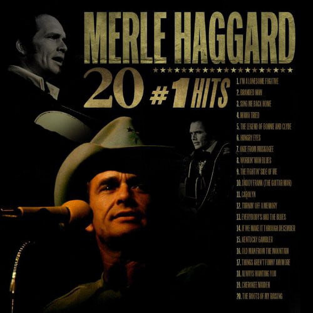 Merle Haggard - 20 #1 Hits - Music & Performance - CD - Walmart.com