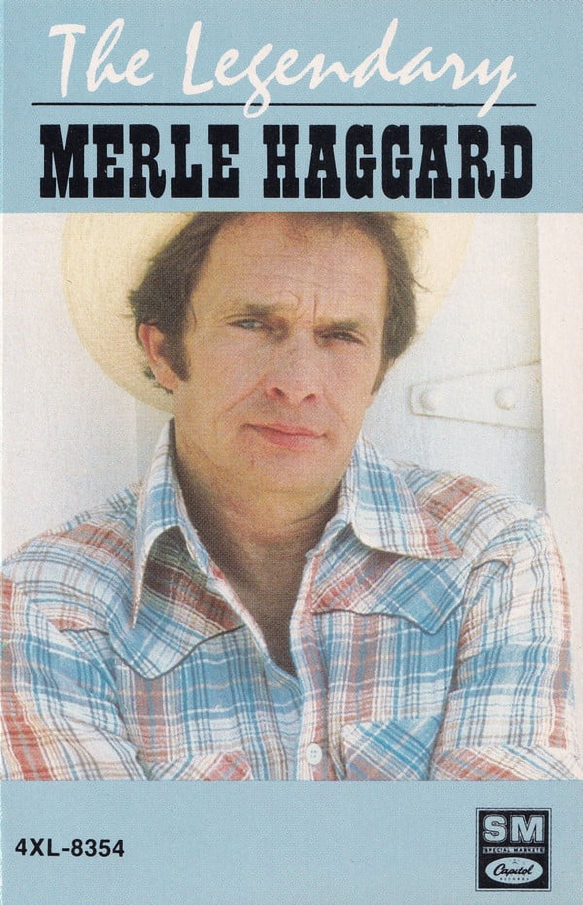Merle Haggard ‎– The Legendary Merle Haggard (Cassette) - Walmart.com