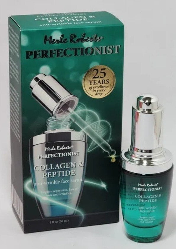 Merle Roberts Perfectionist Collagen & Peptide Anti-Wrinkle Face Serum ...