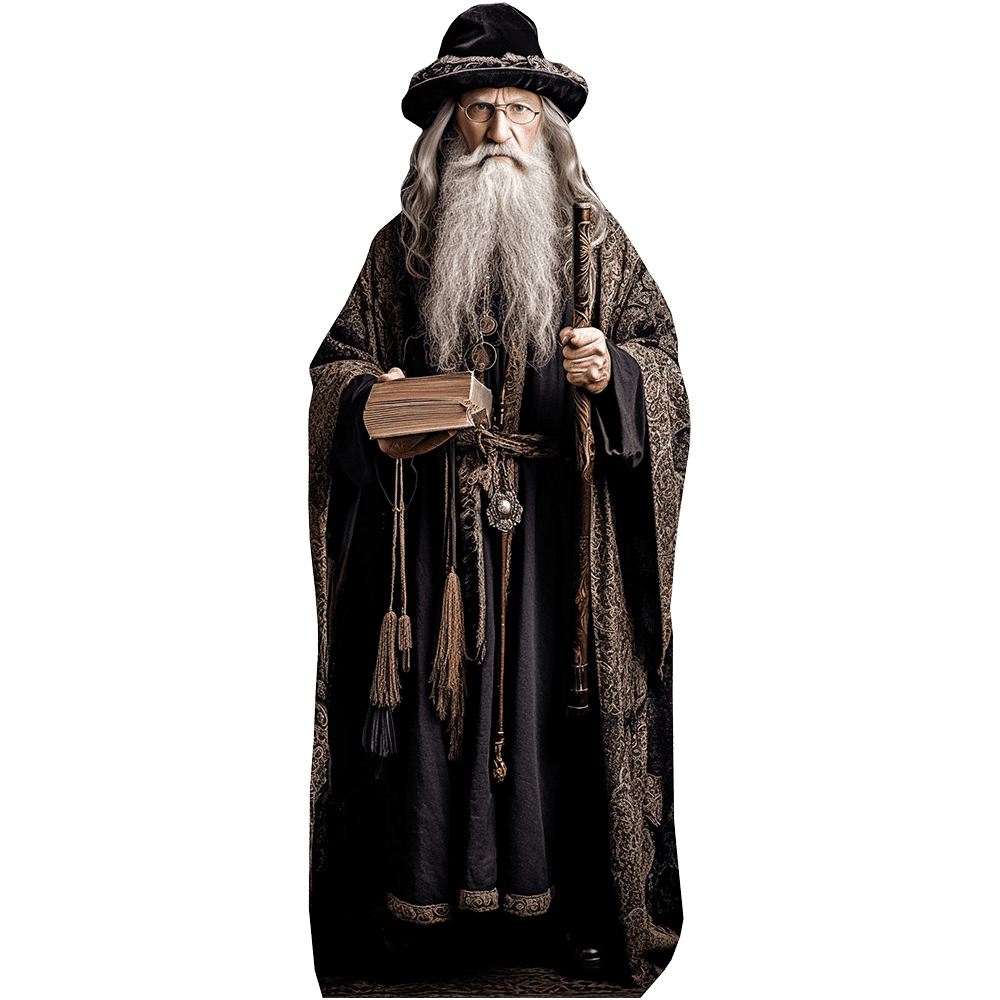 Merlin (Hat) Mini Cardboard Cutout Standee - Walmart.com