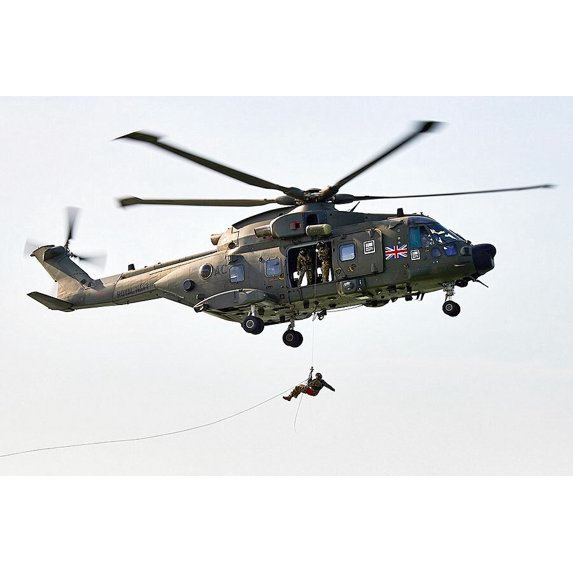 Merlin MK3A Helicopter Hi-Line Training Style - A - 20x30 Inch ...