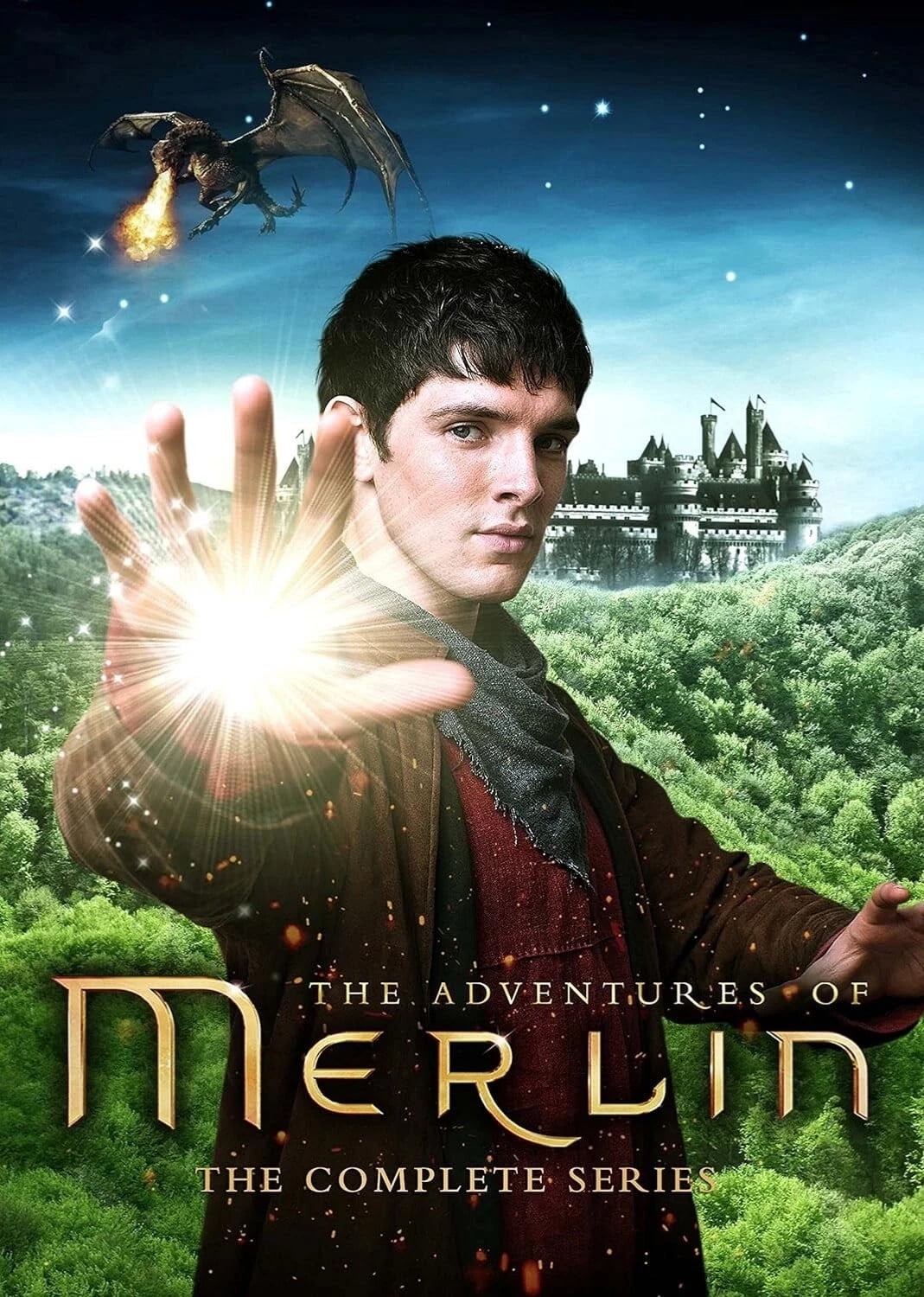Merlin: The Complete Series Seasons 1-5 DVD, 2014, 24-Disc Box-Set ...