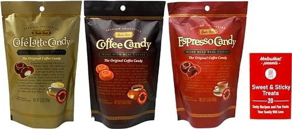 Bali's Best Real Coffee Candy 3 Flavor Variety (1) Each: Original, Cafe ...