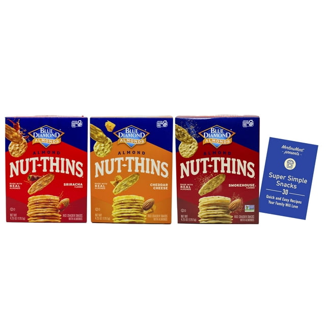 MerlinsMart Zine + Blue Diamond Almond Nut Thins Rice Crackers | Wheat ...