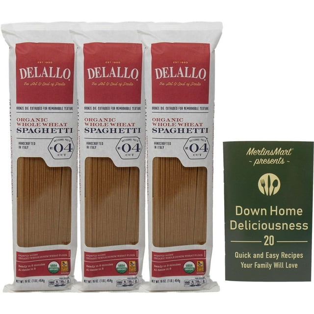 MerlinsMart Zine + Delallo Organic Whole Wheat Pasta | Spaghetti No. 04 ...