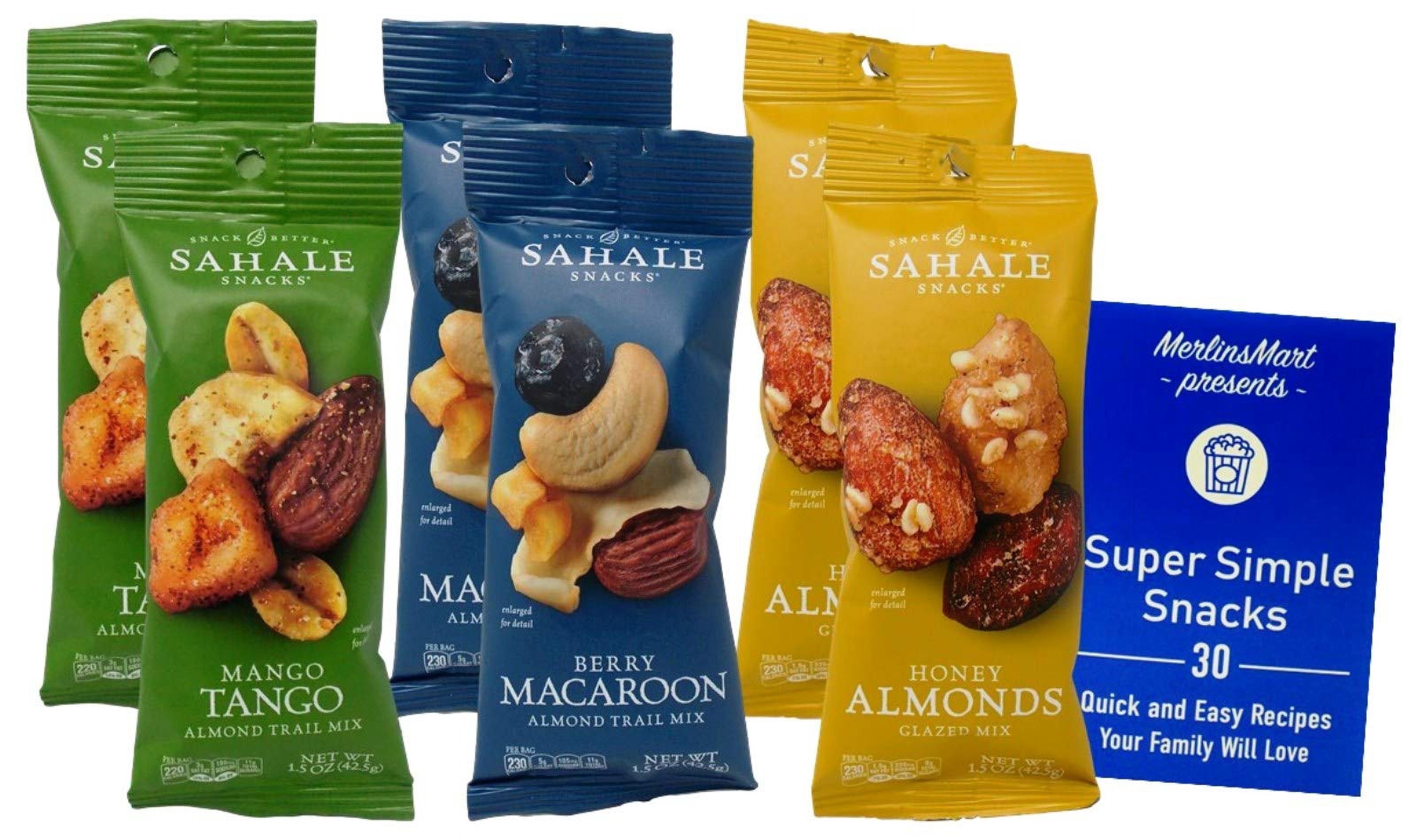 Trail Mix Nuts - 3 Flavors (2) each: Mango Tango, Berry Macaroon, Honey ...