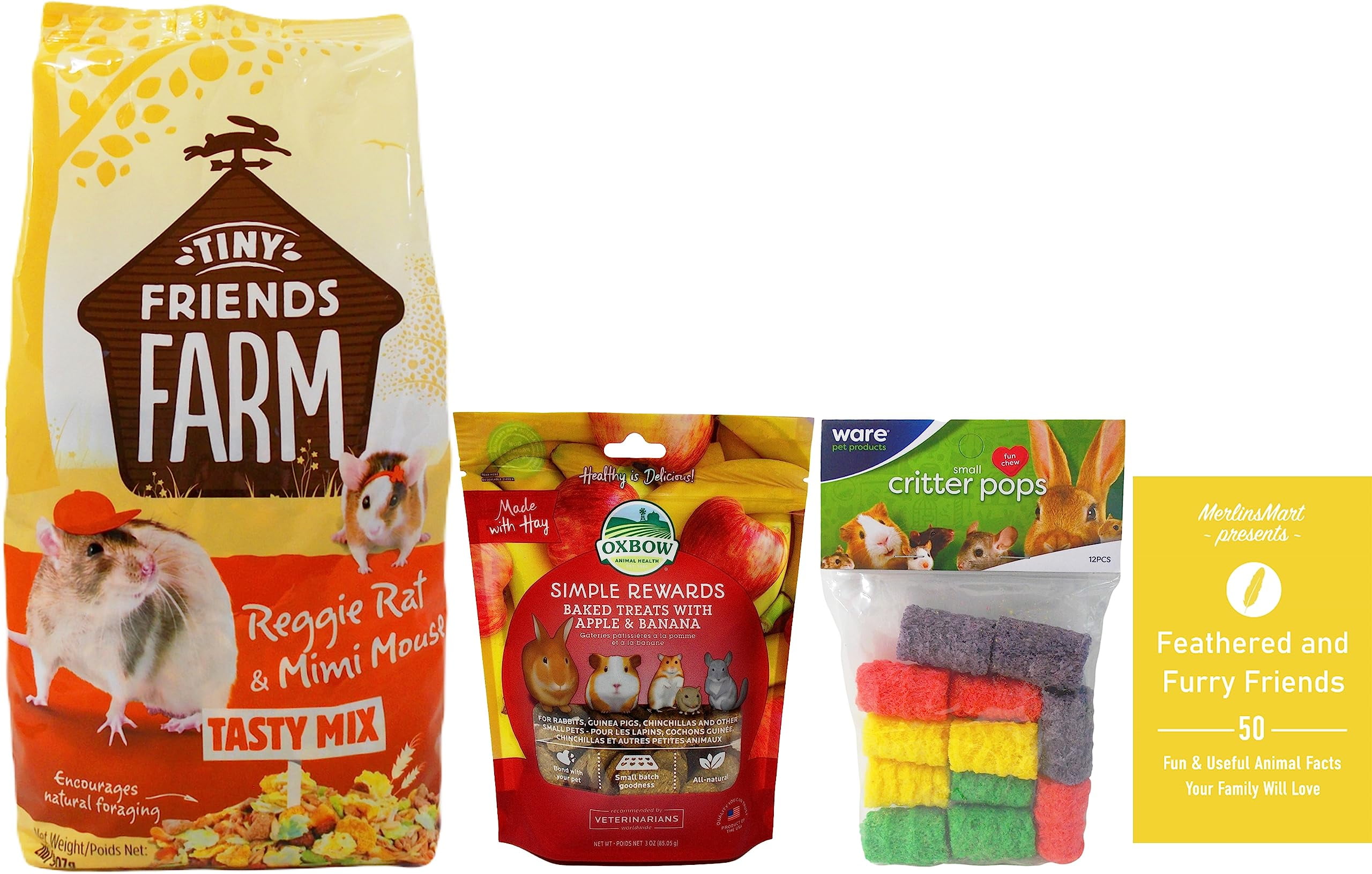 MerlinsMart Zine + Tiny Friends Farm Reggie Rat & Mimi Mouse Tasty Mix ...