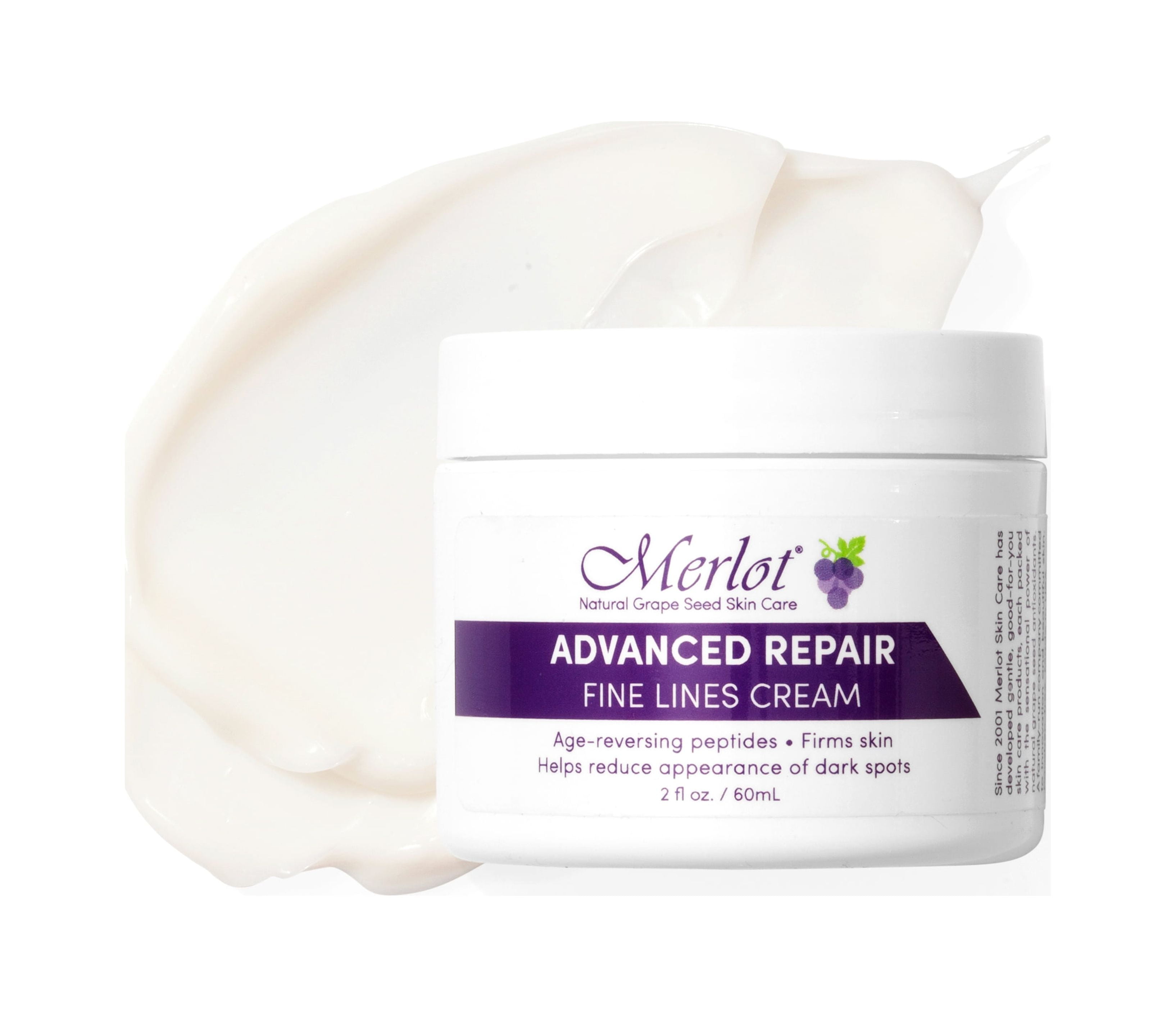 Merlot Advanced Repair Fine Lines Cream with Peptides for face, neck ...