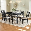 East West Furniture Shelton 3-piece Dining Table and Chair Set in Linen ...