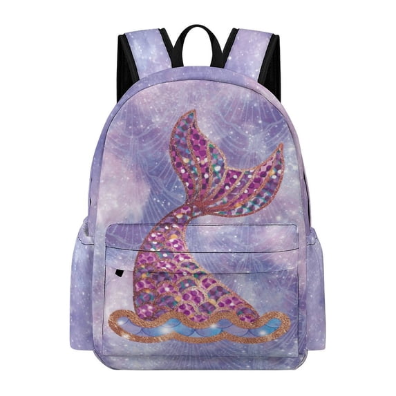 Mermaid Backpack Daily Commuter Oxford Cloth Casual Fashion 17 Inch ...