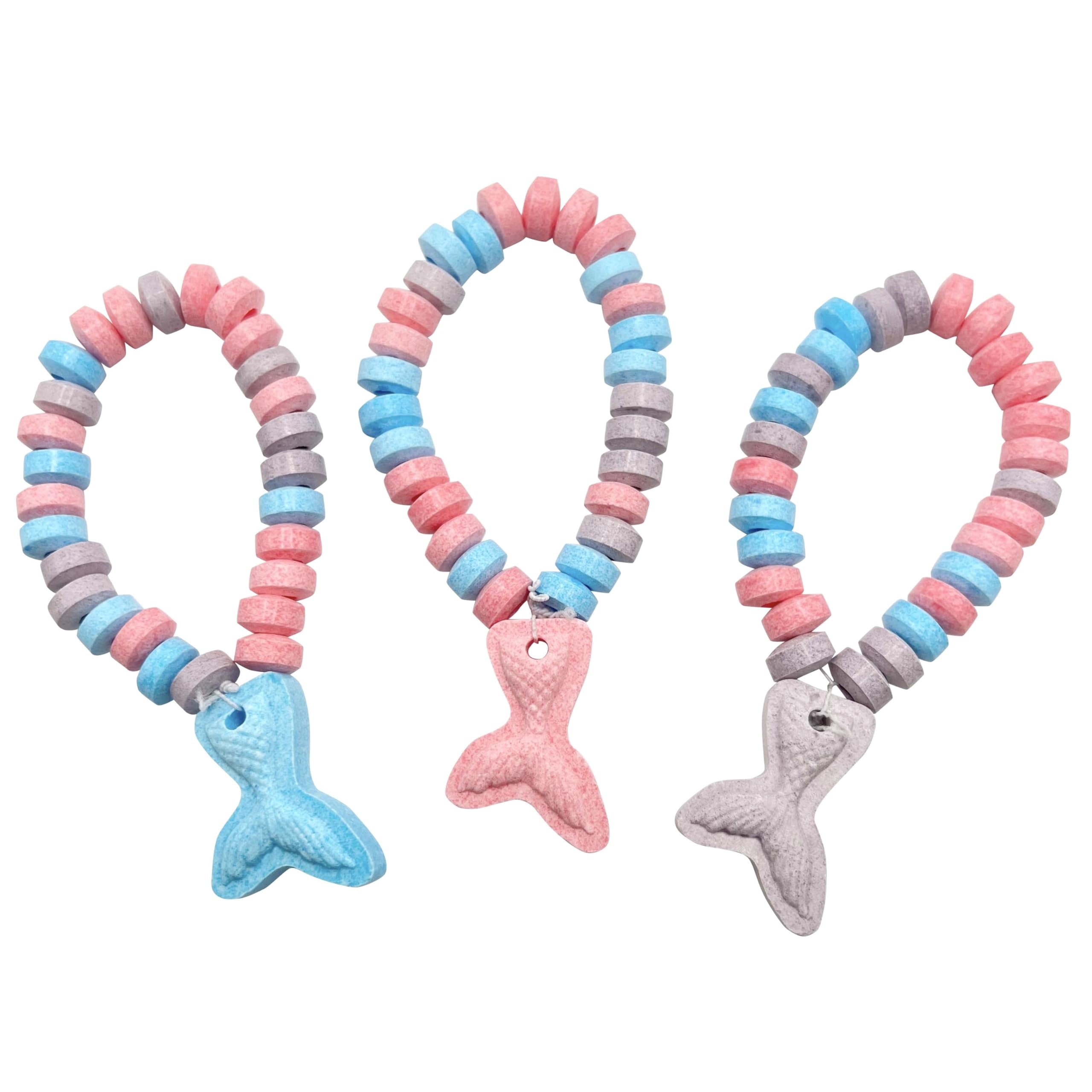 Mermaid Candy - 24 MFF30 Mermaid Tail Shaped Candy Bracelets ...