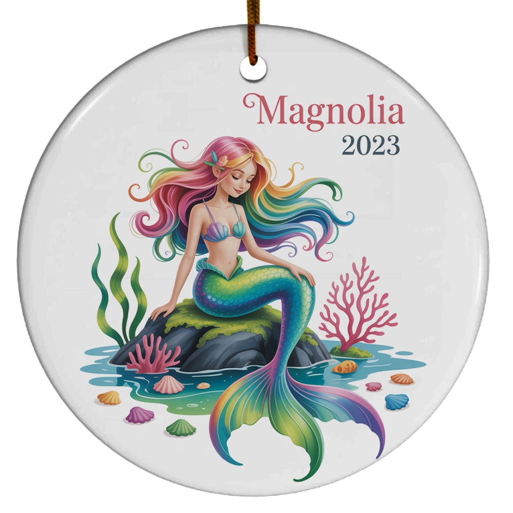 Mermaid Christmas Ornaments 2025, Mermaids Christmas Ornament Gift For ...