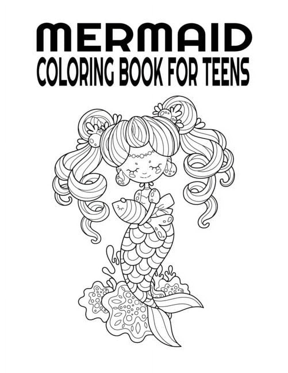 Coloring Pages For Girls Mermaid