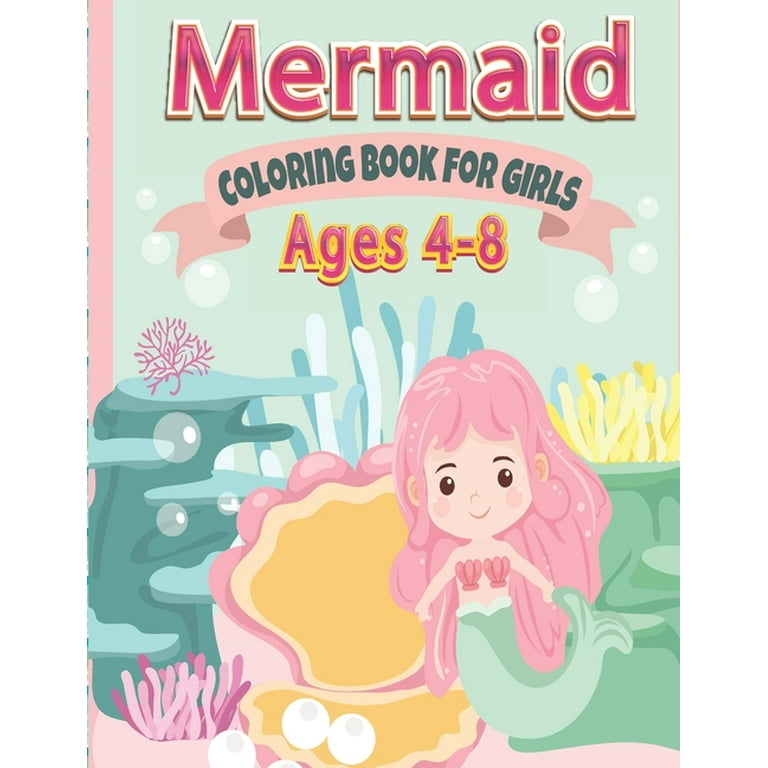 princess mermaid coloring book