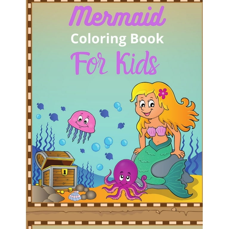 not cartoon mermaid coloring pages