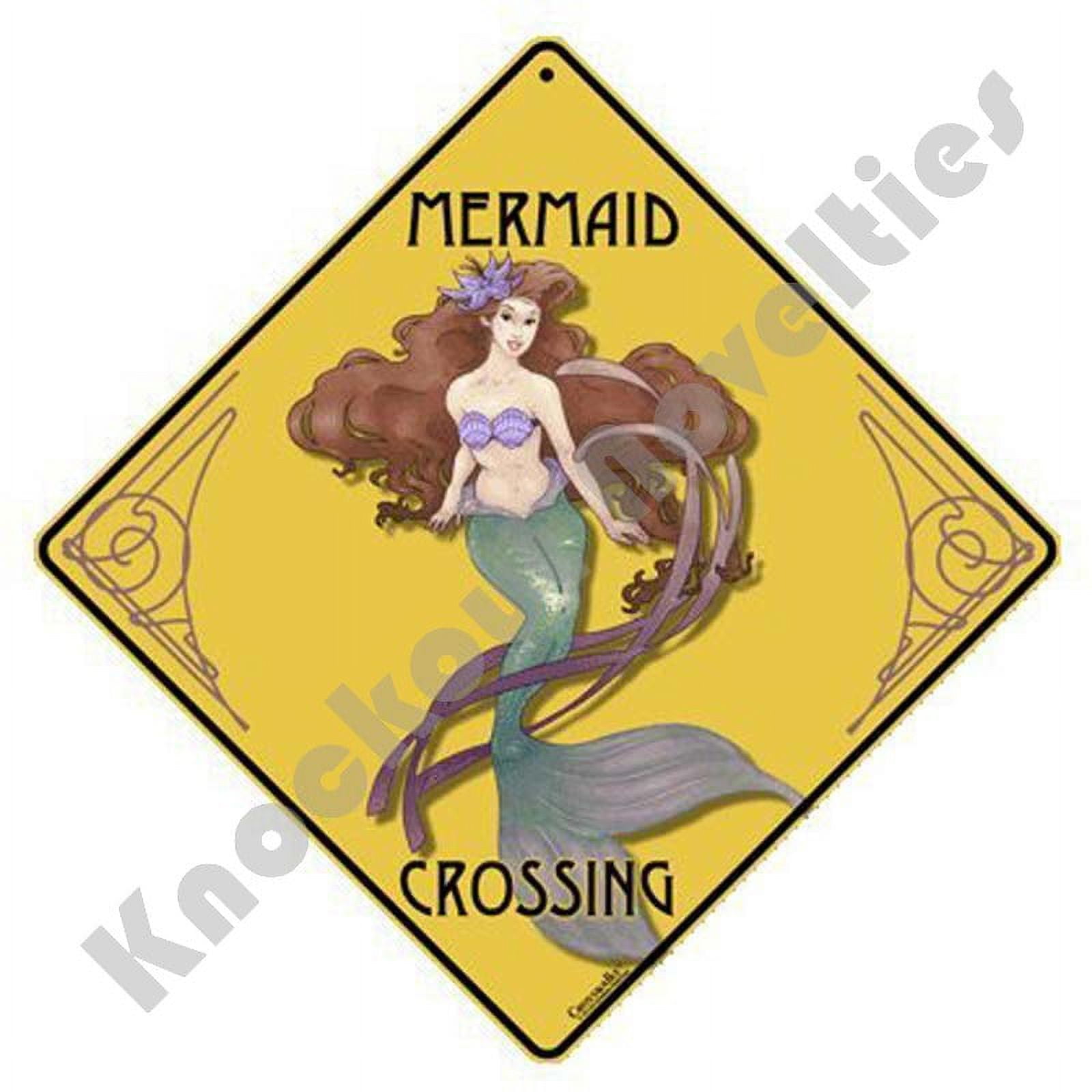 Mermaid Crossing - Sign - Walmart.com