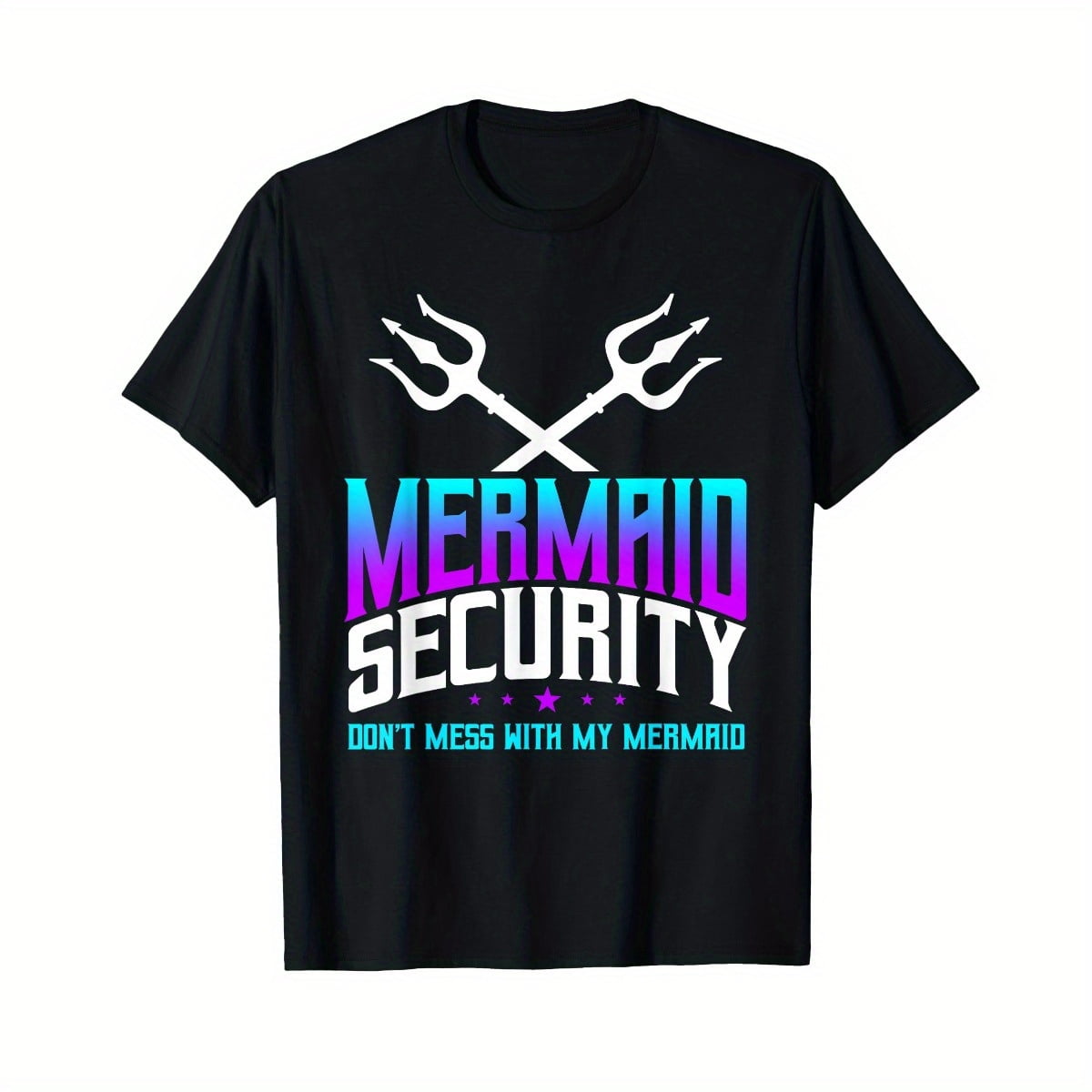Mermaid Daddy Merdad Father's Day Merman Dad Papa Merfolk T-Shirt ...