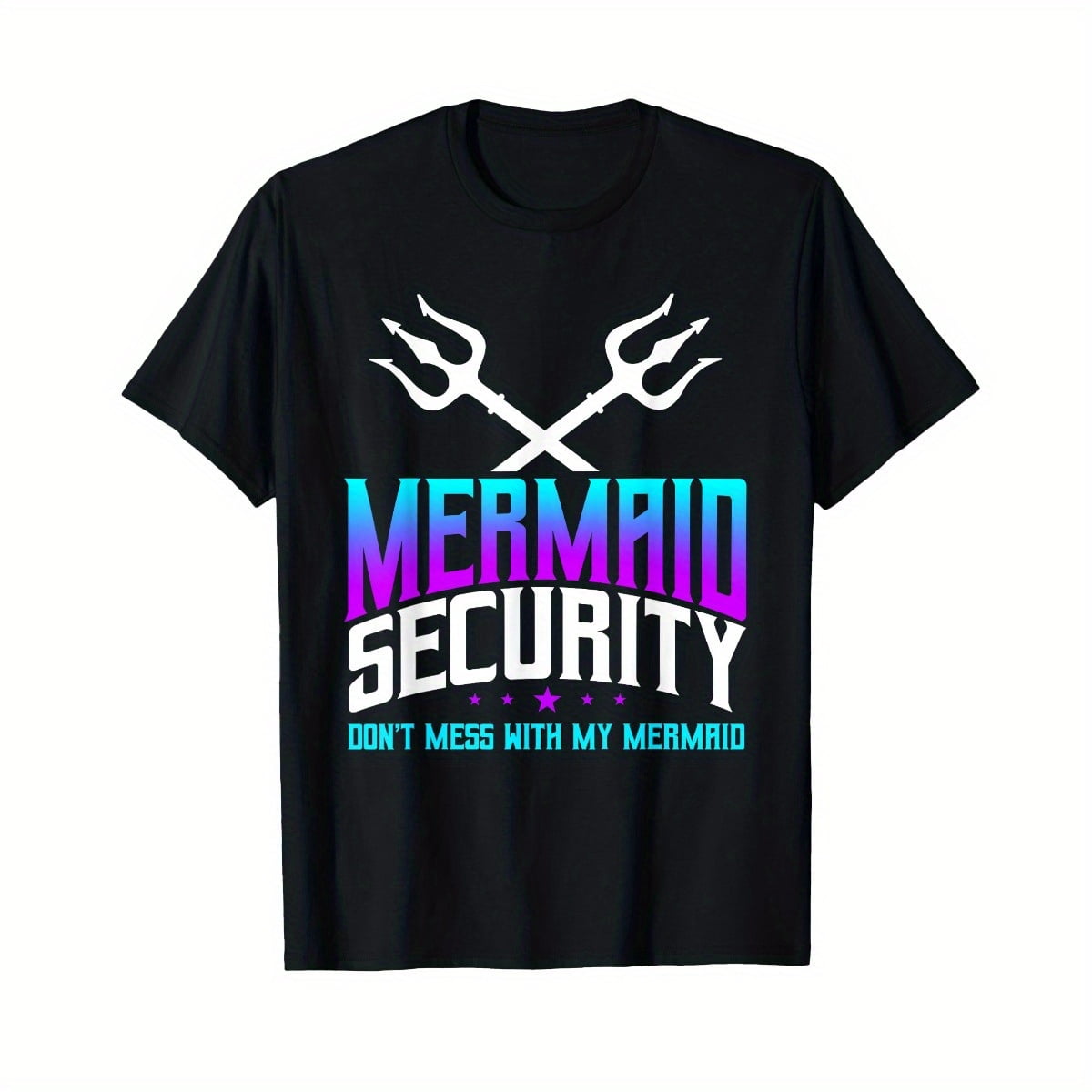 Mermaid Daddy Merdad Father's Day Merman Dad Papa Merfolk T-Shirt ...