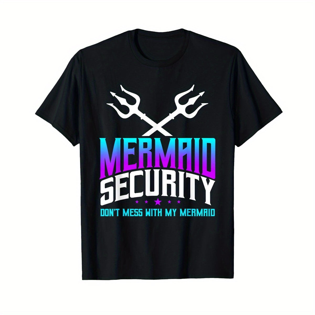 Mermaid Daddy Merdad Father's Day Merman Dad Papa Merfolk T-Shirt ...