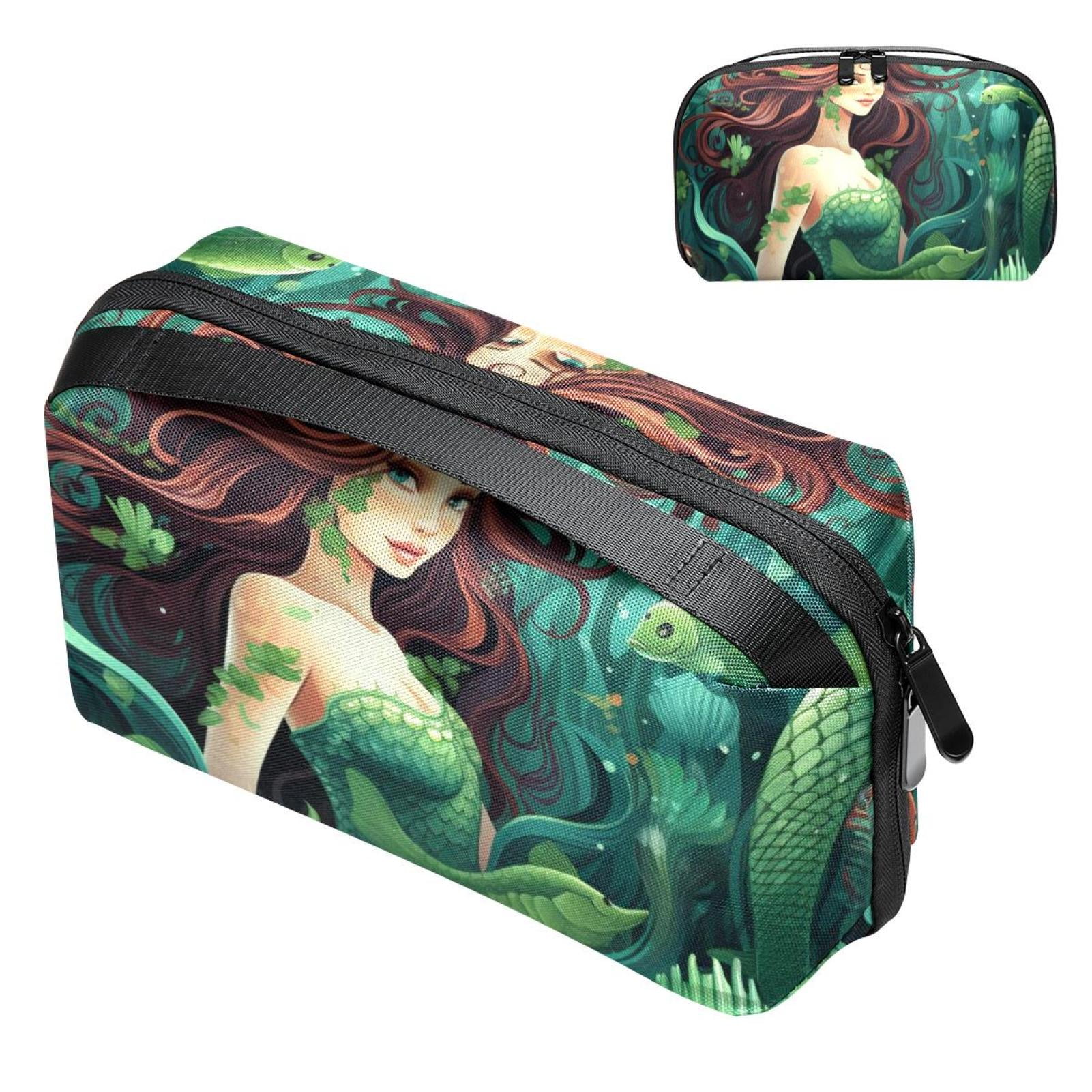 Mermaid Digital Pouch with Oxford Fabric, Waterproof Electronic ...