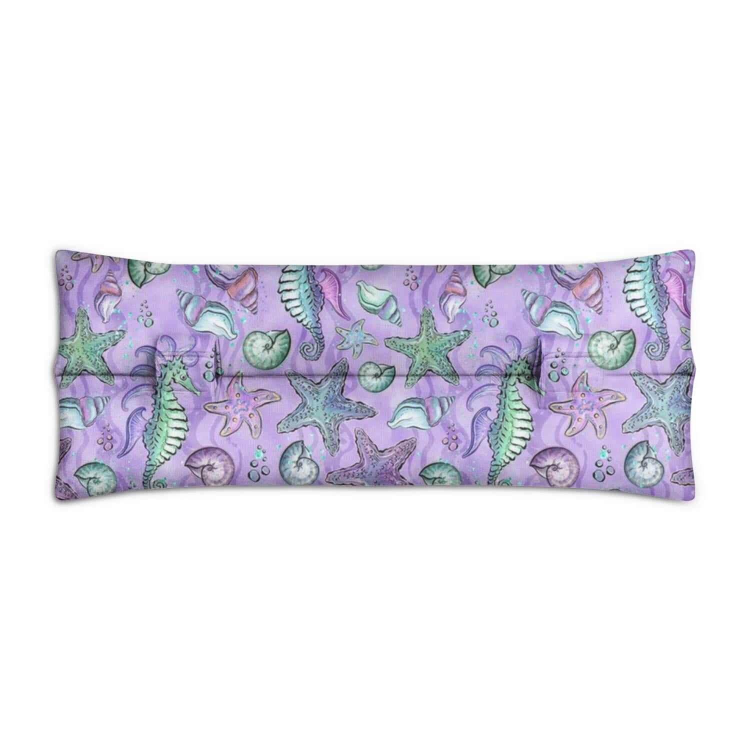 Mermaid Fantasy Seatbelt Pillow - Post Mastectomy Breast Surgery Heart ...