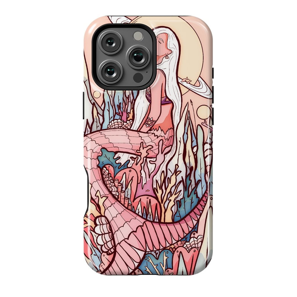 Mermaid From Another World Fantasy Art Phone Case for iPhone 17 16 15 ...