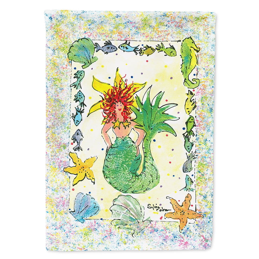 Mermaid Garden Flag - Walmart.com