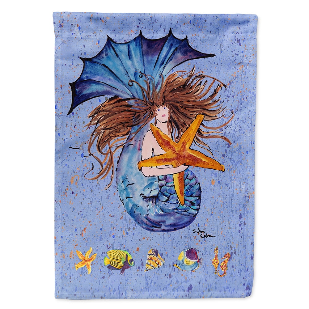Mermaid Garden Flag - Walmart.com