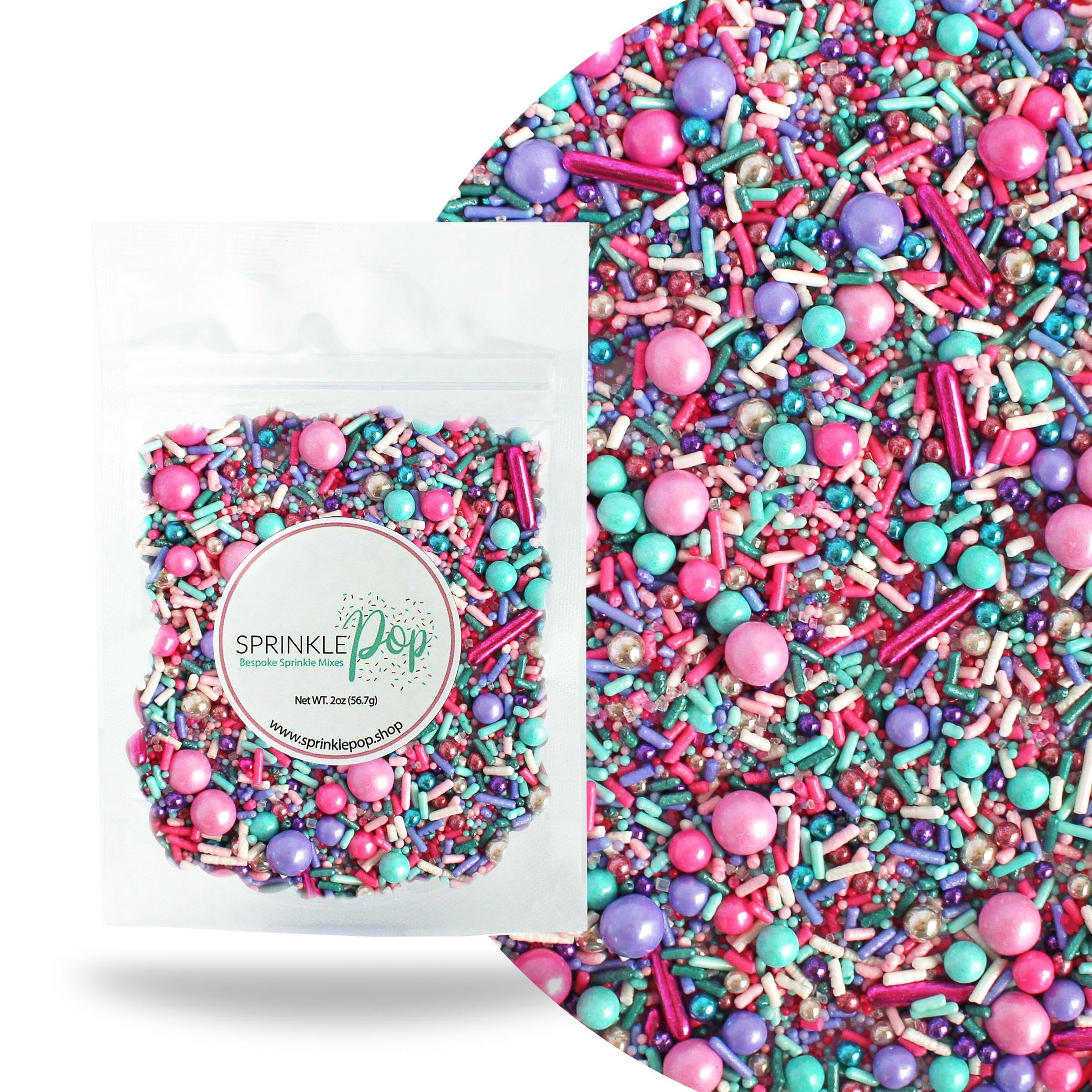 Mermaid Glam Sprinkle Mix| Birthday Colorful Sprinkles| Cake Cupcake ...