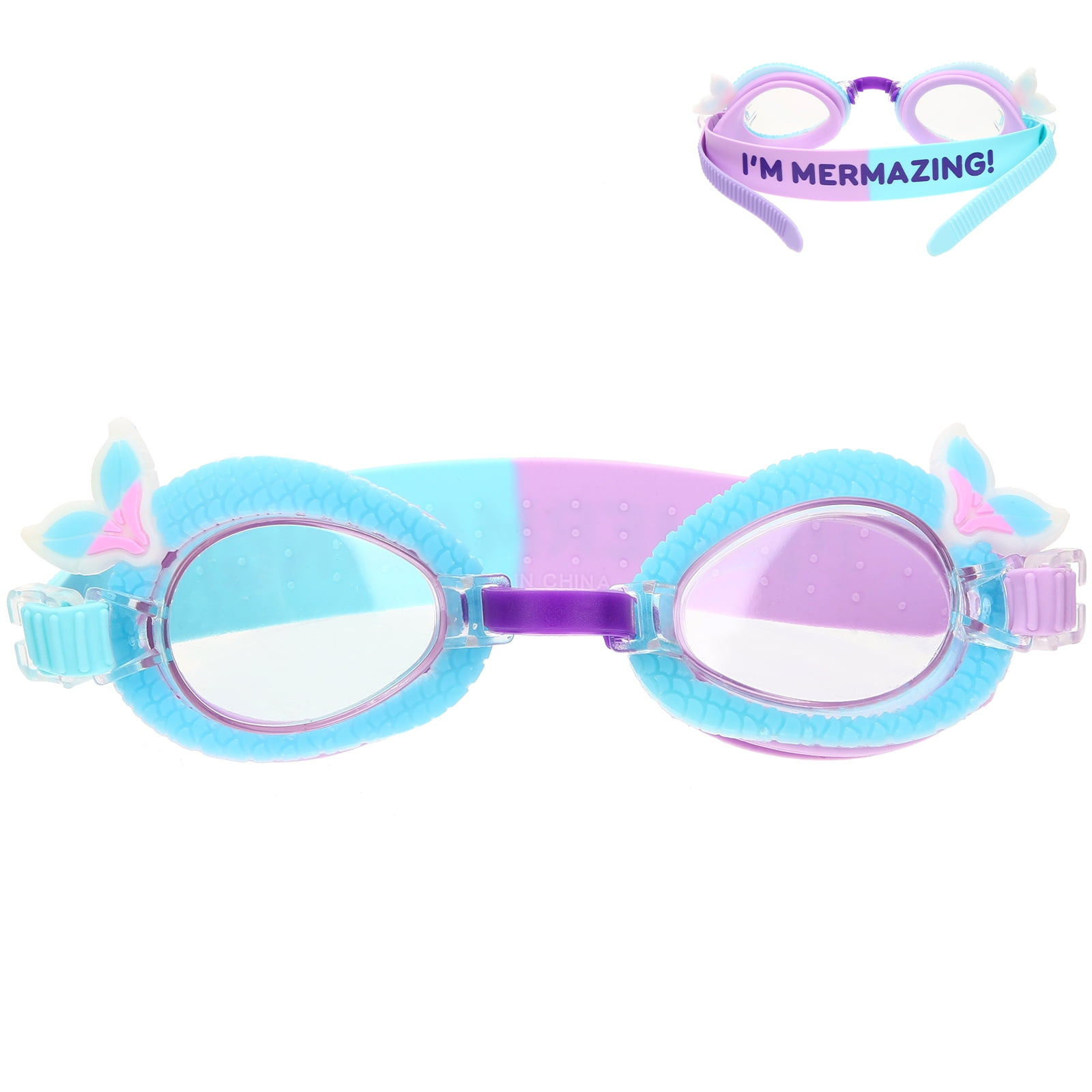 Mermaid Goggles Children Swim for Kids 3-6 Swimming Googles Silicone ...