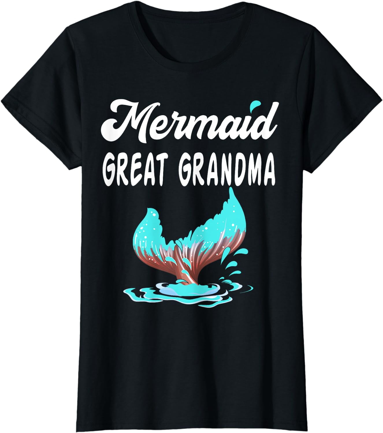 Mermaid Great Grandma Shirt - Girl Mermaid Party Tee T-Shirt - Walmart.com