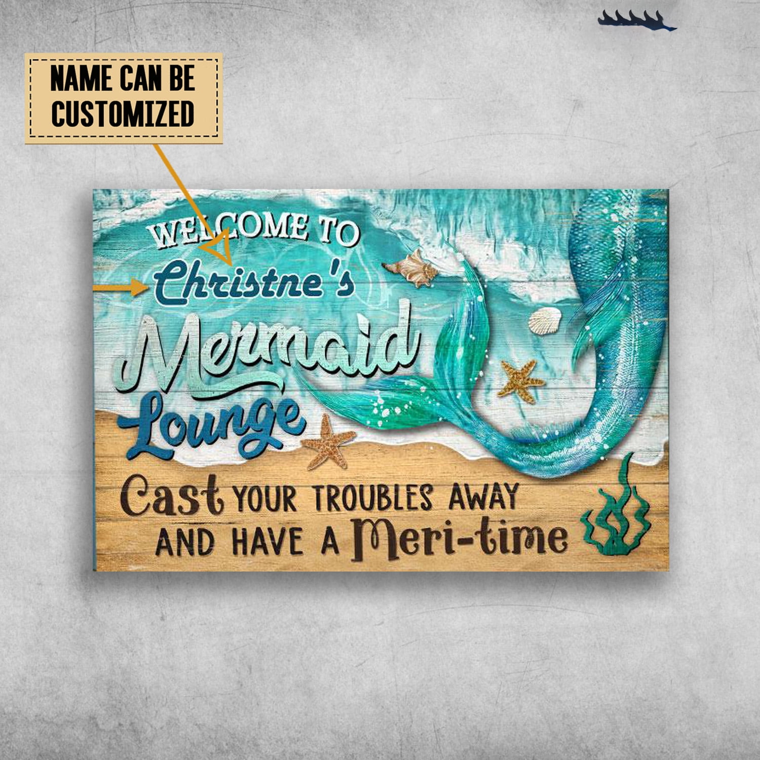 Mermaid In The Ocean, Mermaid Lounge, Cast Your Troubles Away, And Have ...