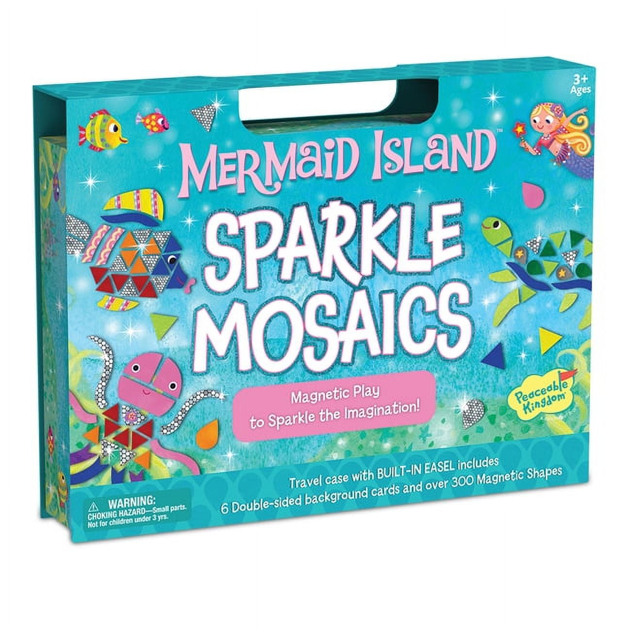 Free Shipping! Peaceable Kingdom Mermaid Island Sparkle Mosaics Ocean ...