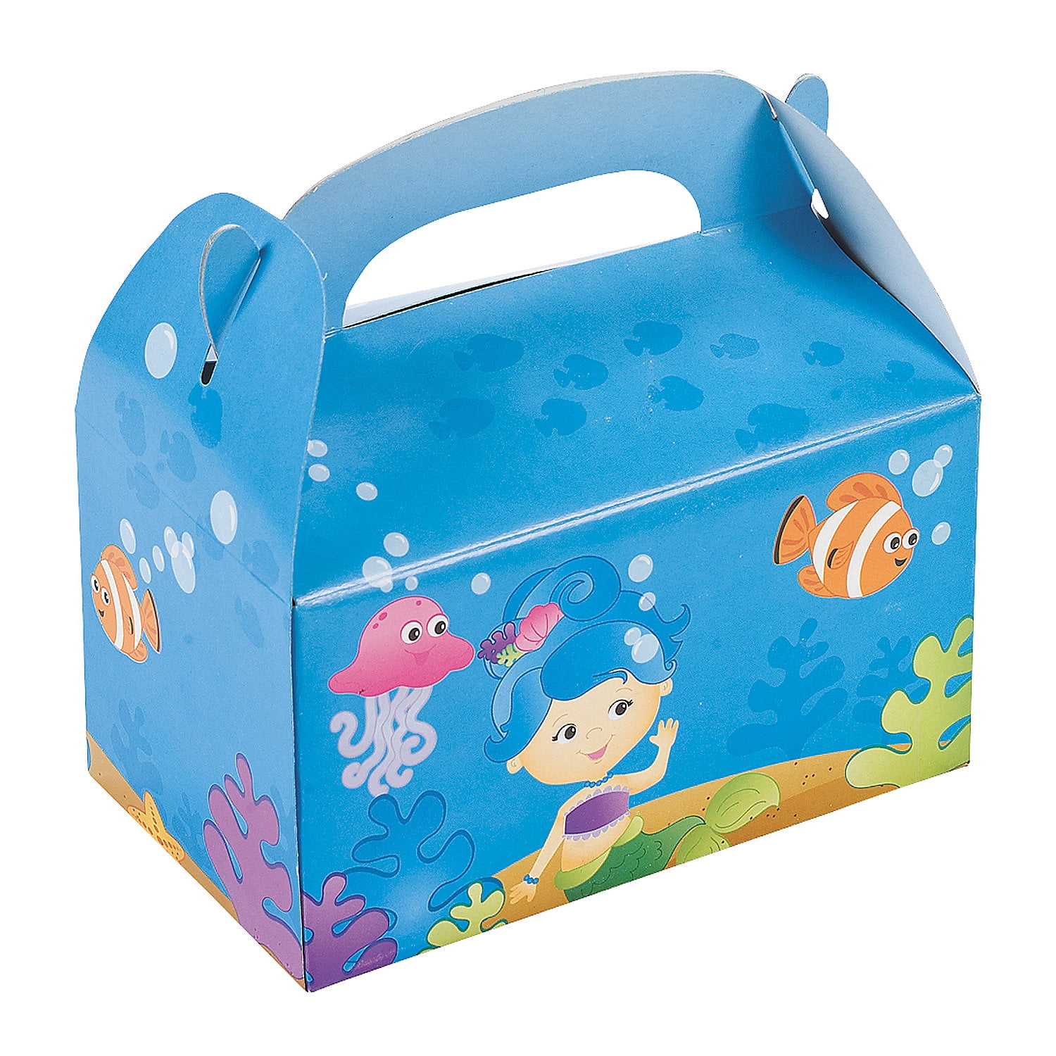 Mermaid Party Treat Boxes - Party Supplies - 12 Pieces - Walmart.com