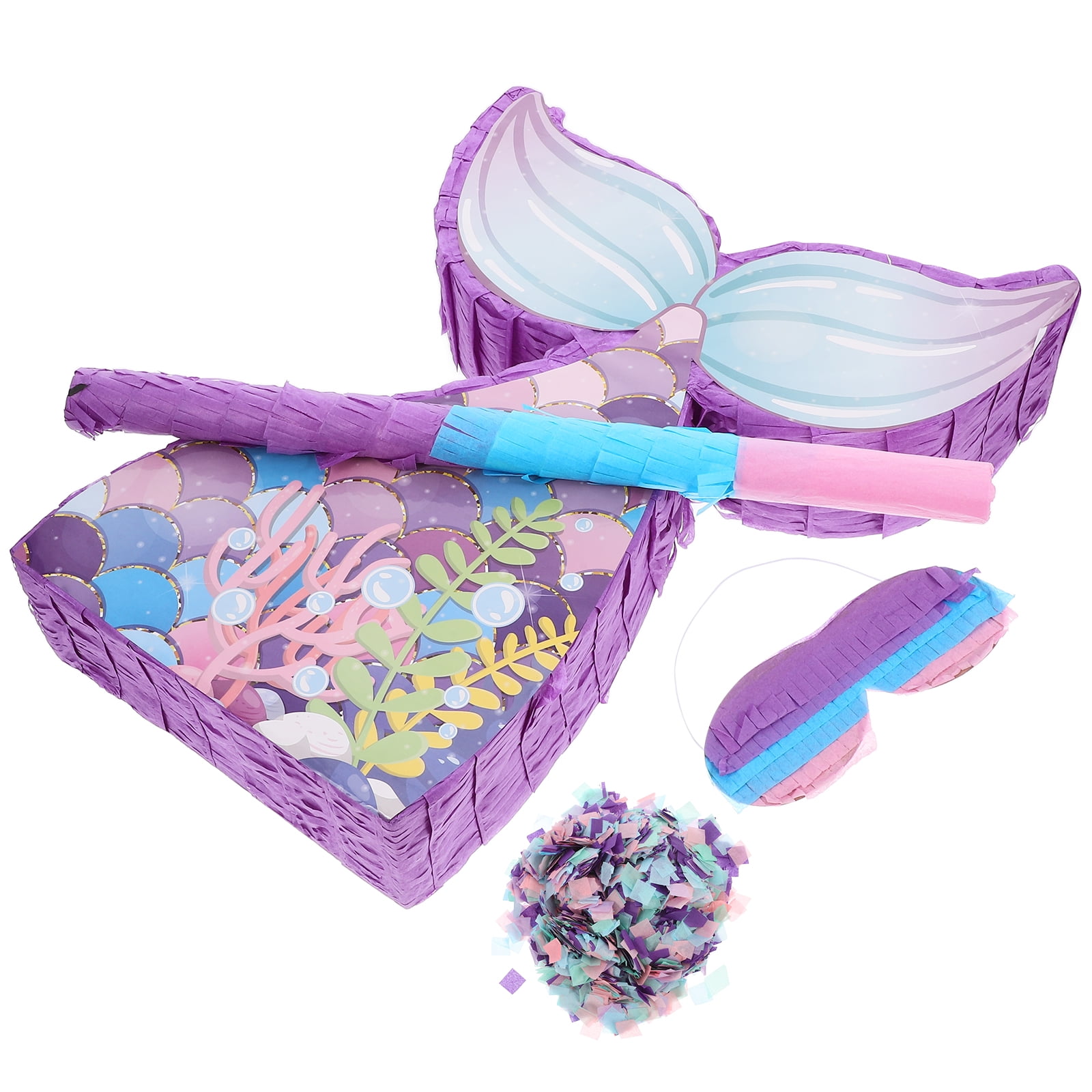 Mermaid Pinatas for Birthday Party Girl Decorations Child - Walmart.com