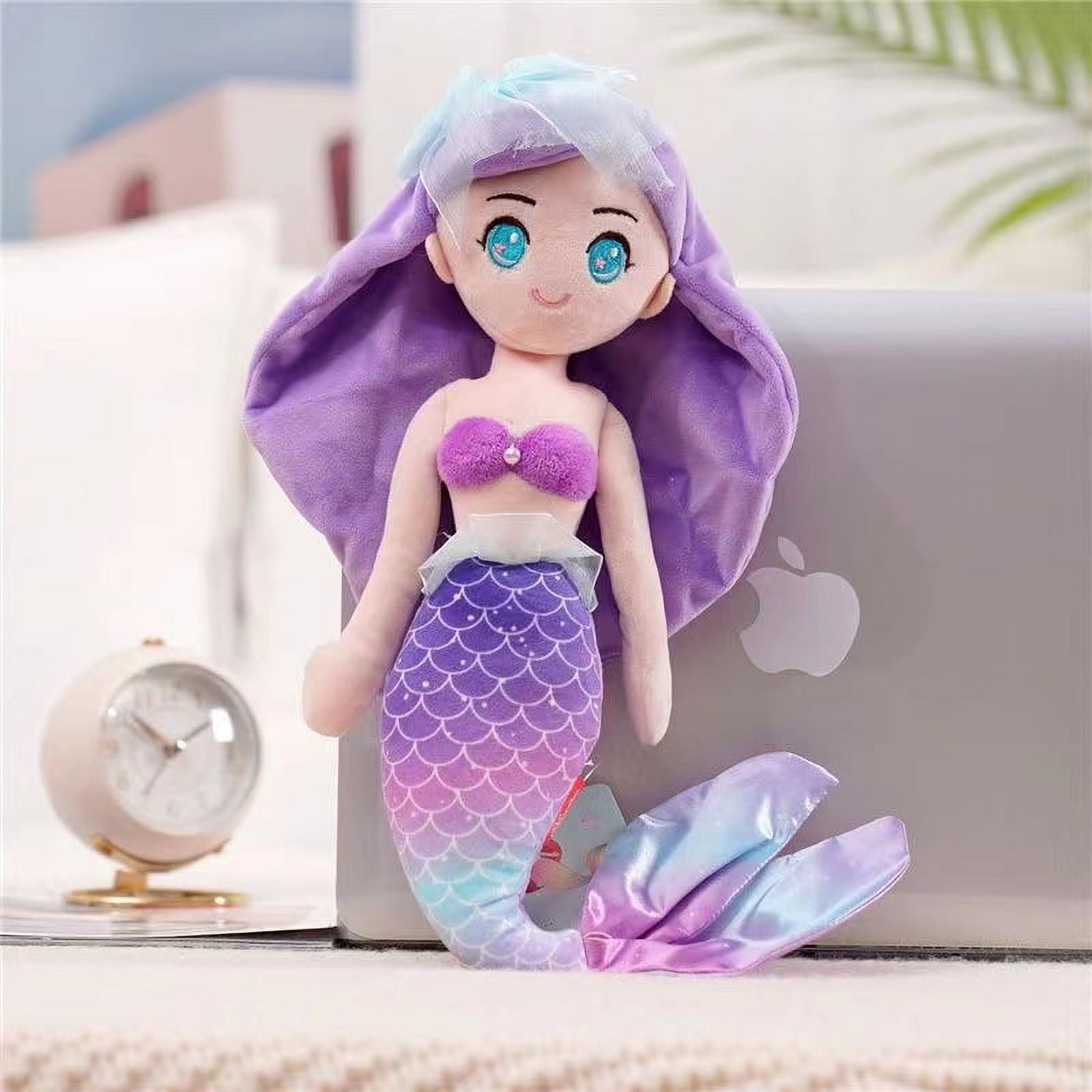 Mermaid Plush Doll, Mermaid Princess Dolls, Mermaid Toy, Cartoon ...