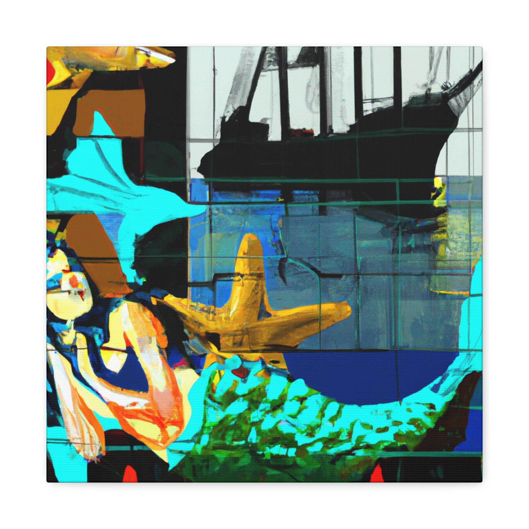 Mermaid Pop Art Dream - Canvas - Walmart.com